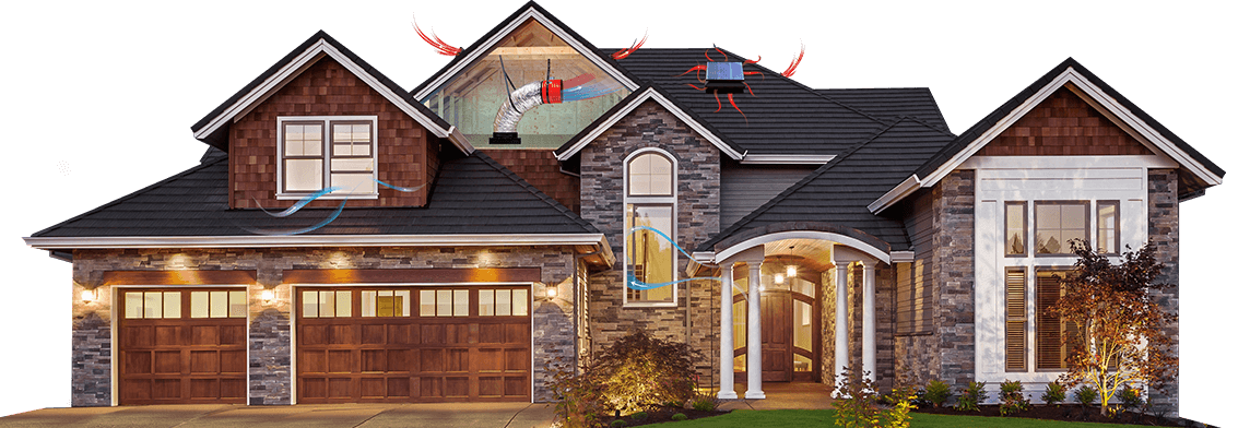 Trident Pro Whole House Fan - Whole House Fan Co.